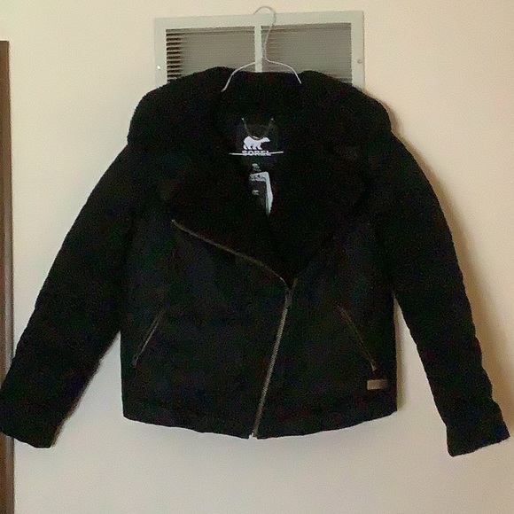 Sorel | Jackets & Coats | Sorel Tivoli Down Moto Jacket | Poshmark